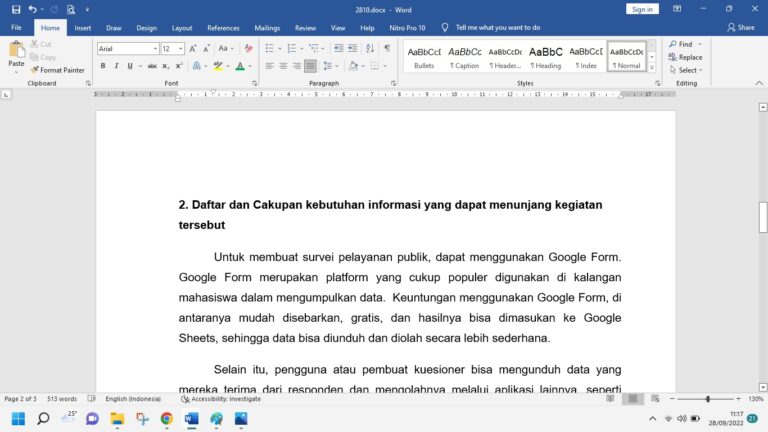 Cara Mengatur Header Hanya pada Halaman Pertama Microsoft Word - MEDIA DESA